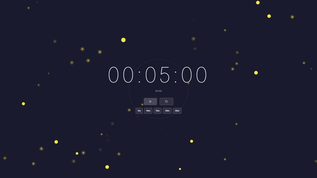 Countdown Timer: Beautiful Focus Timer With Particle Effects and ...